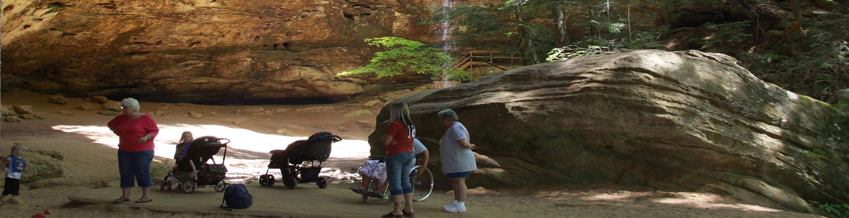 Hemlock Bridge Trail to Whispering Cave - Hocking Hills State Park ...